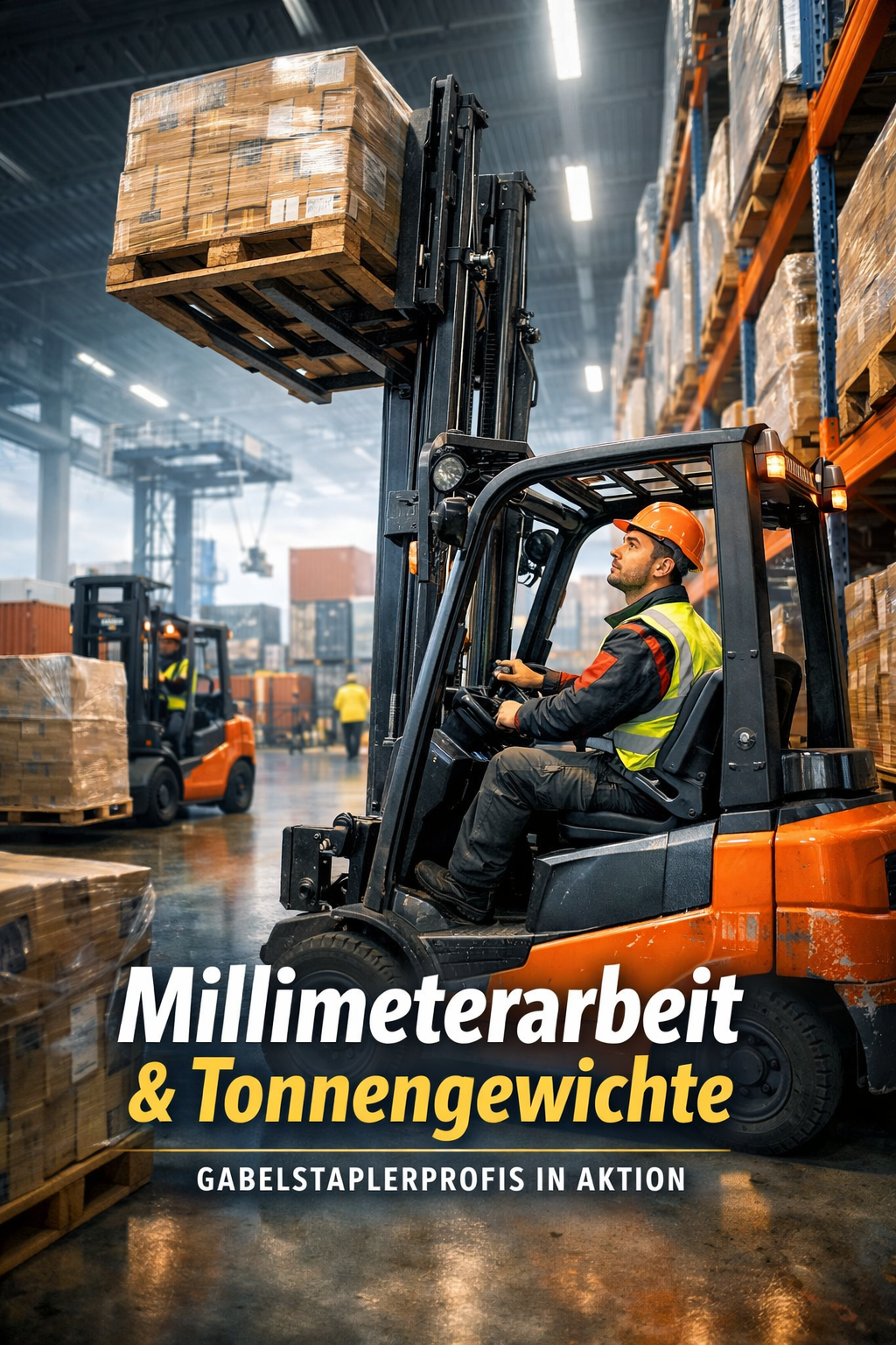 Gabelstaplerfahrer/in: Die Profis hinter den schweren Lasten ...